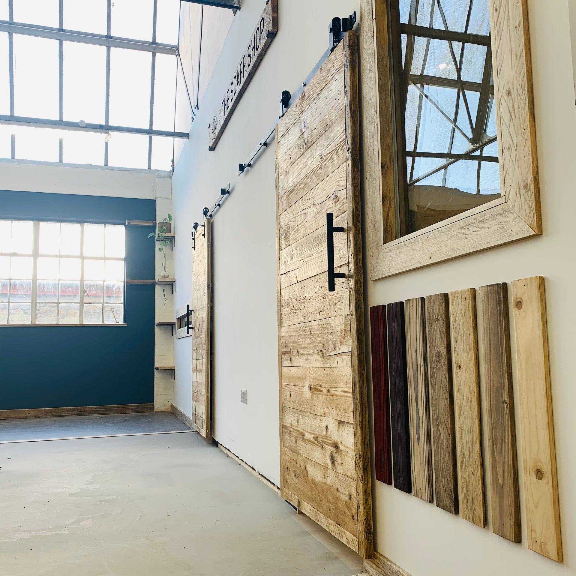 Making of the The Scaff Shop Showroom. It's getting there.