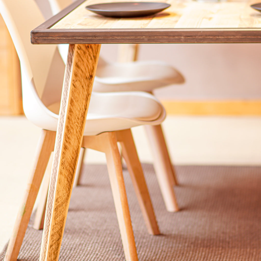 Reclaimed Scaffold Board Dining Table Top | The Scaff Shop