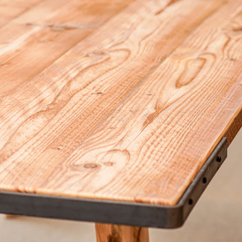 Reclaimed Scaffold Board Dining Table Top | The Scaff Shop