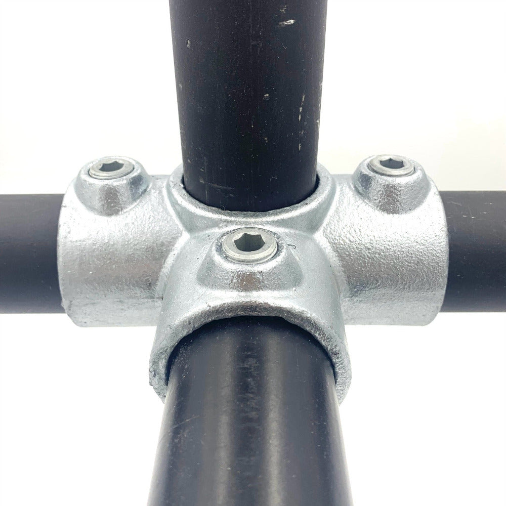 Scaffold Tube Clamp - (STC-176) 180 Degree 3-Way Outlet Tee – The Scaff ...