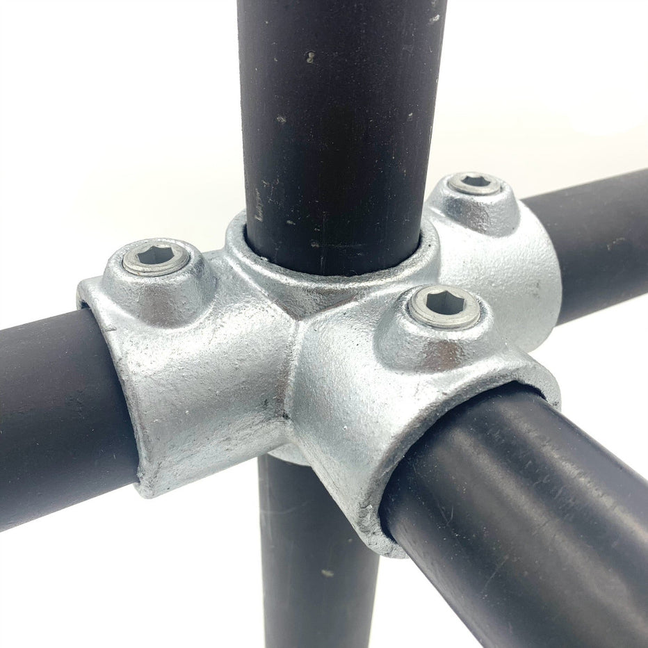 Scaffold Tube Clamp - (STC-176) 180 Degree 3-Way Outlet Tee – The Scaff ...