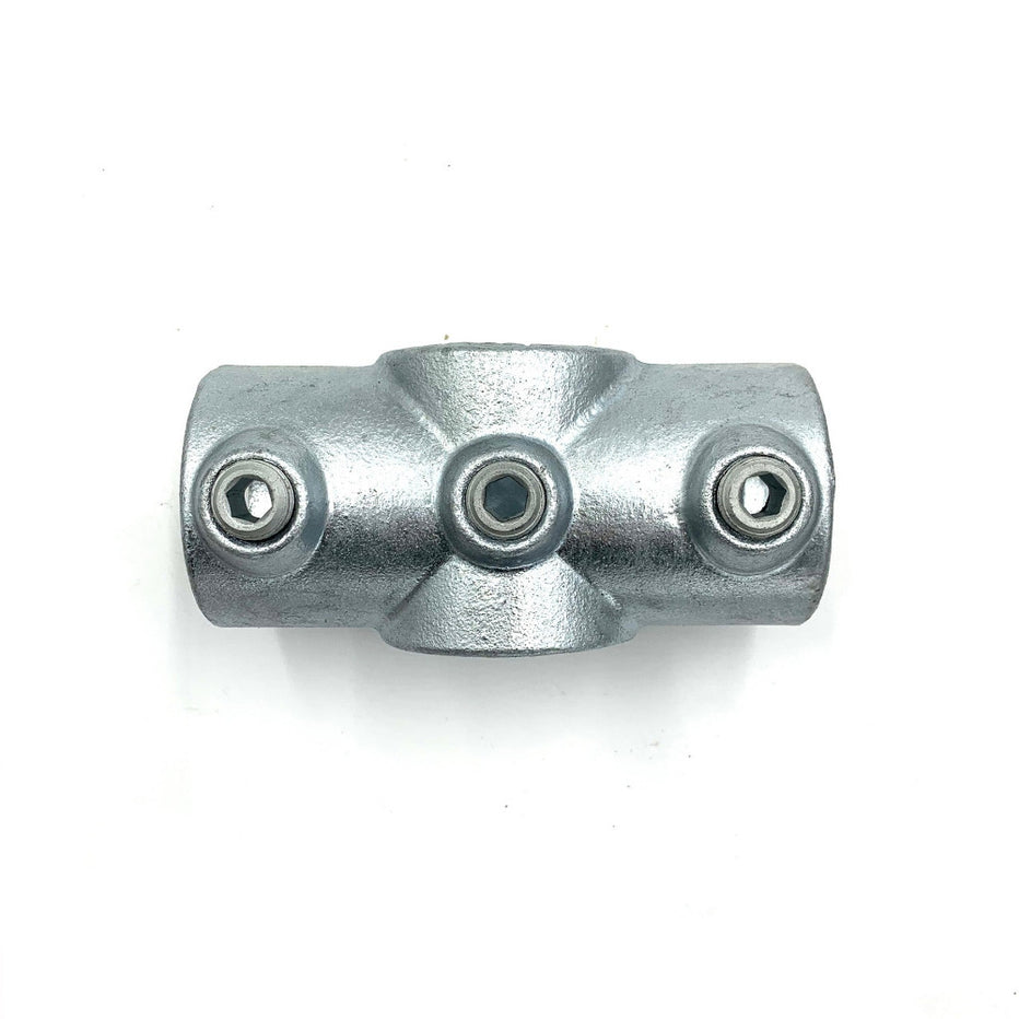Scaffold Tube Clamp - 4-Way Middle Rail Cross (STC-119) – The Scaff Shop